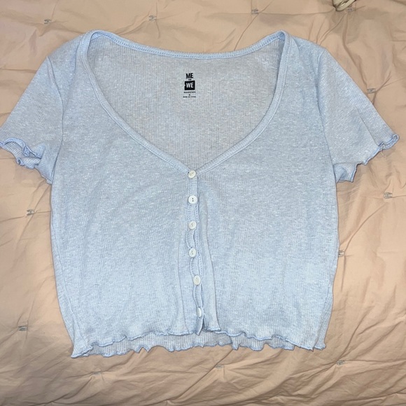PacSun | Tops | Comfy Blue Pacsun Top | Poshmark